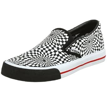 Buy Vision Streetwear Men's Optical Eye Skate Shoe,Black/White/Red,4 M ...