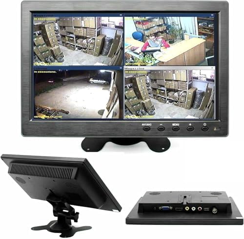 IDOR STORE Monitor HDMI Schermo LCD TFT 10.1 POLLICI 1080P Con ...