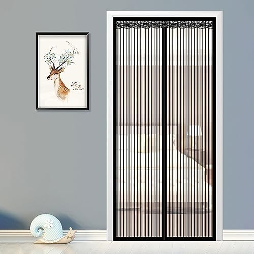 Kuber Industries-Magnetic Mosquito Net-JL220110BL-Black : Amazon.in ...