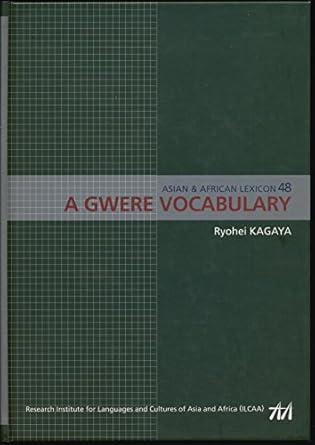 A Gwere Vocabulary : Amazon.in: Books