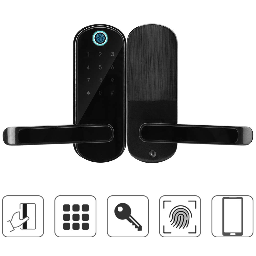 Buy Wandisy Smart Door Lock 5 in 1 Bluetooth Enabled Fingerprint And buy-wandisy-smart-door-lock-5-in-1-bluetooth-enabled-fingerprint-and