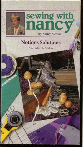 Sewing with Nancy Notions solutions: Nancy Zieman: 9780888218551 ...