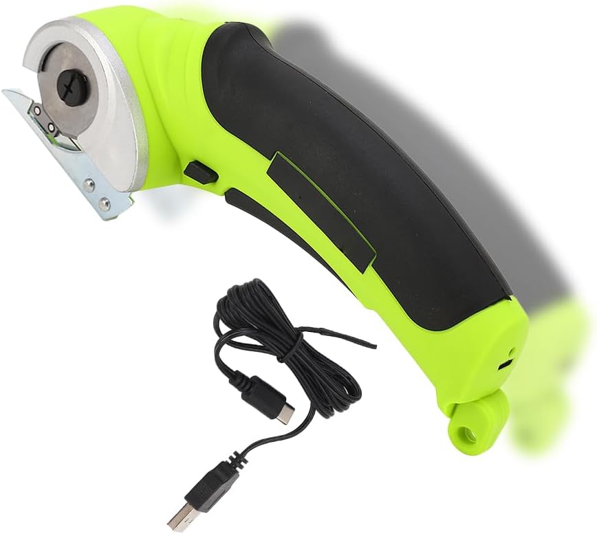 Amazon.com: Cordless Electric Scissors,4V Rotary Cutter Cardboard Box ...