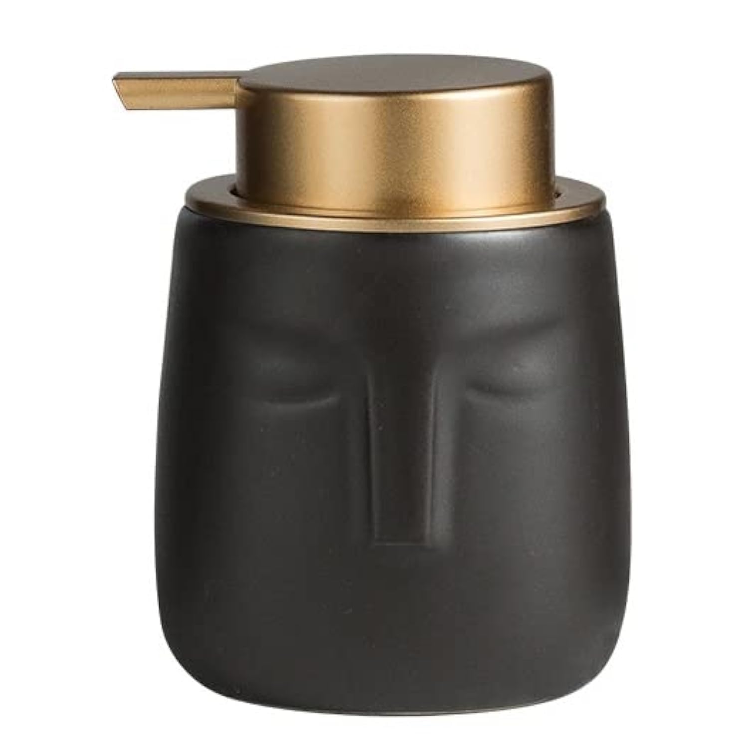 Amazon.com: Unique Modern Soap Dispenser, Face-Shaped Ceramic Bottle ...