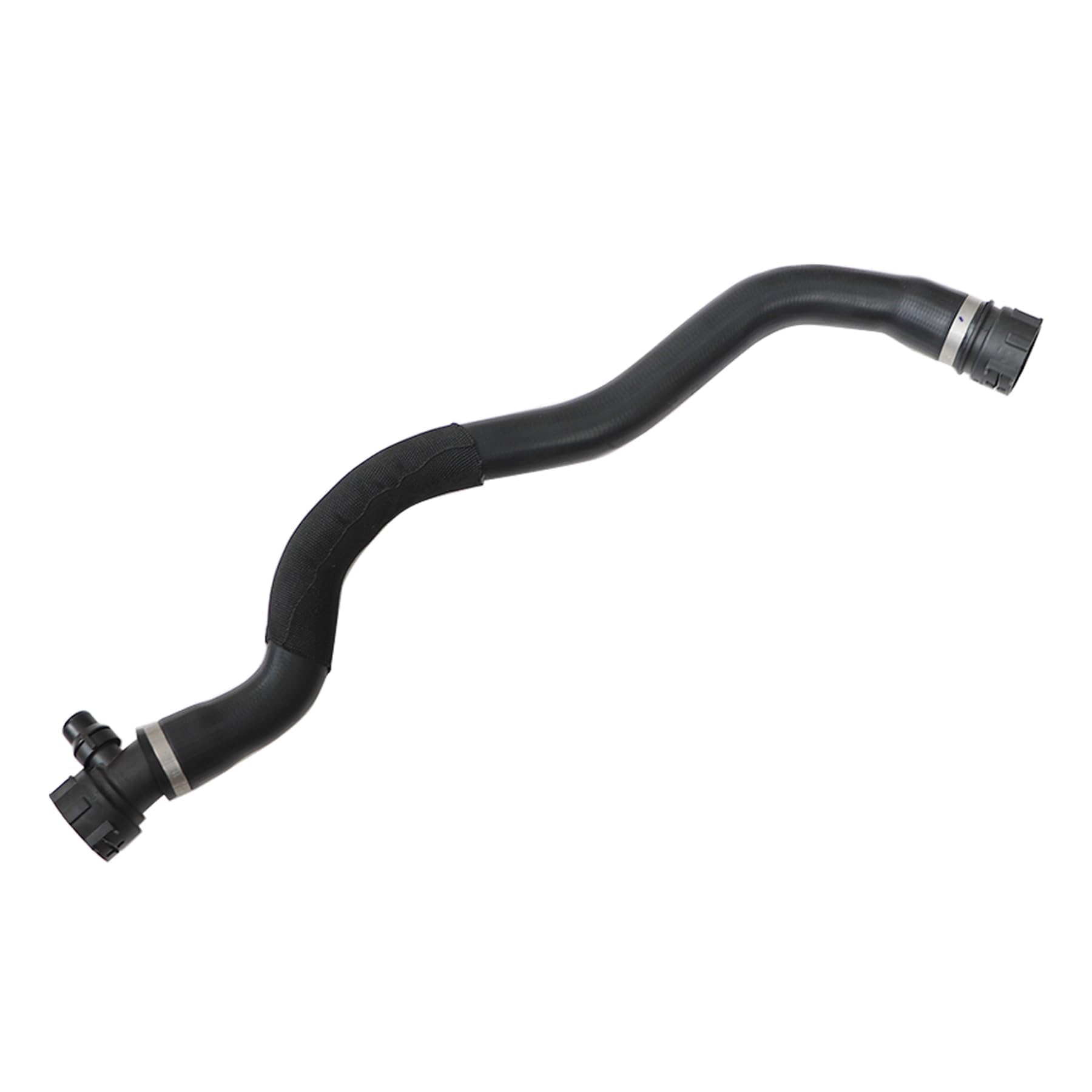 Amazon.com: XQSMWF 17128602871 Black Upper Radiator Hose Compatible ...
