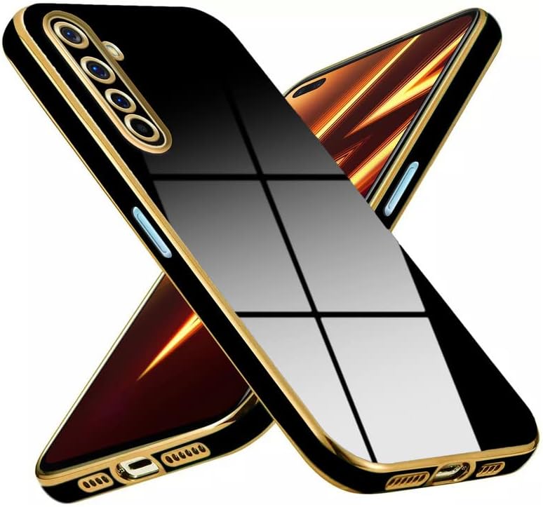 Mr. Case 6D Chrome Back Cover Case for Realme 6 Pro | [ Gold Plated ...