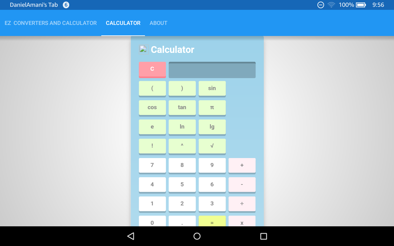 EZ Calculators and converters:Amazon.com:Appstore for Android