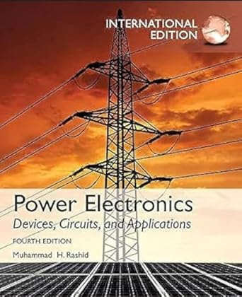 Power Electronics: Circuits, Devices and Applications (3rd Edition ...