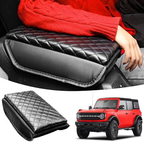 Amazon.com: LEPZ Center Console Armrest Cover for Ford Bronco ...