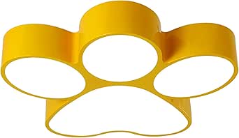 Amazon.com: JIXDILO Cute Dog Paw Ceiling Light Fixture,Cartoon Flush ...