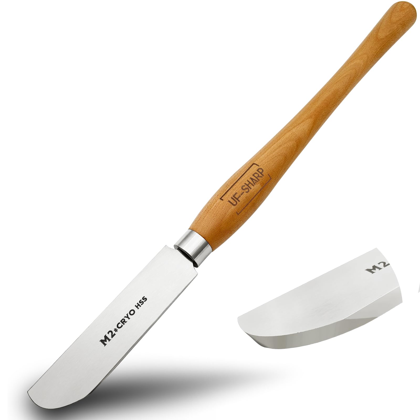UF-SHARP 1.5 inch Left Side Curved Scraper, M2 Cryo High Speed Steel ...