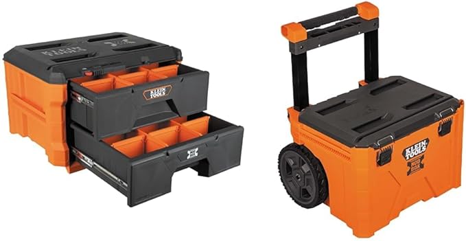 Klein Tools MODbox 2-Drawer & Rolling Toolboxes, Modular Tool Storage ...