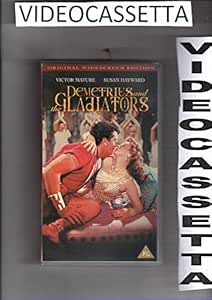Amazon.com: Demetrius and the Gladiators [VHS] : Victor Mature, Susan Hayward, Michael Rennie ...