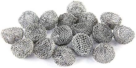 Stainless Steel Smoking Filter Ball Screens Pipe Metal Tobacco Screen ...