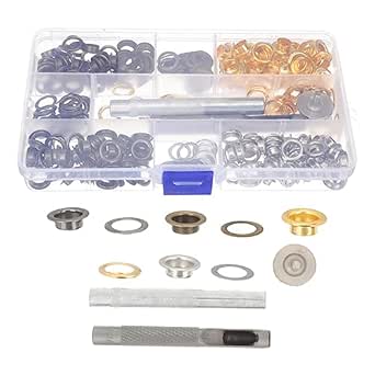 1 Set Grommet Punch Set Eyelets and Grommets Grommet Tool Kit Boot ...