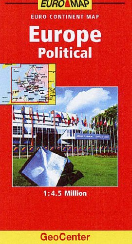 Europe Political Geocenter Euro Map: 9783827999467: Amazon.com: Books