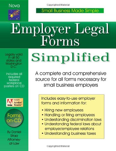 Amazon | Employer Legal Forms Simplified: Small Business Made Simple ...
