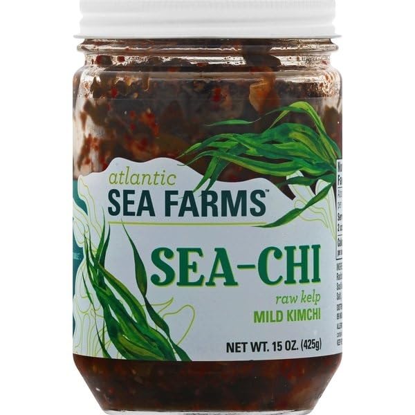 Amazon.com : Atlantic Sea Farms Sea Chi Kelp Kimchi, 15 OZ : Grocery ...