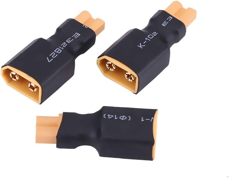 Amazon.com: Qiilu Battery Plug Drone Connector Adapter Plastic Metal ...