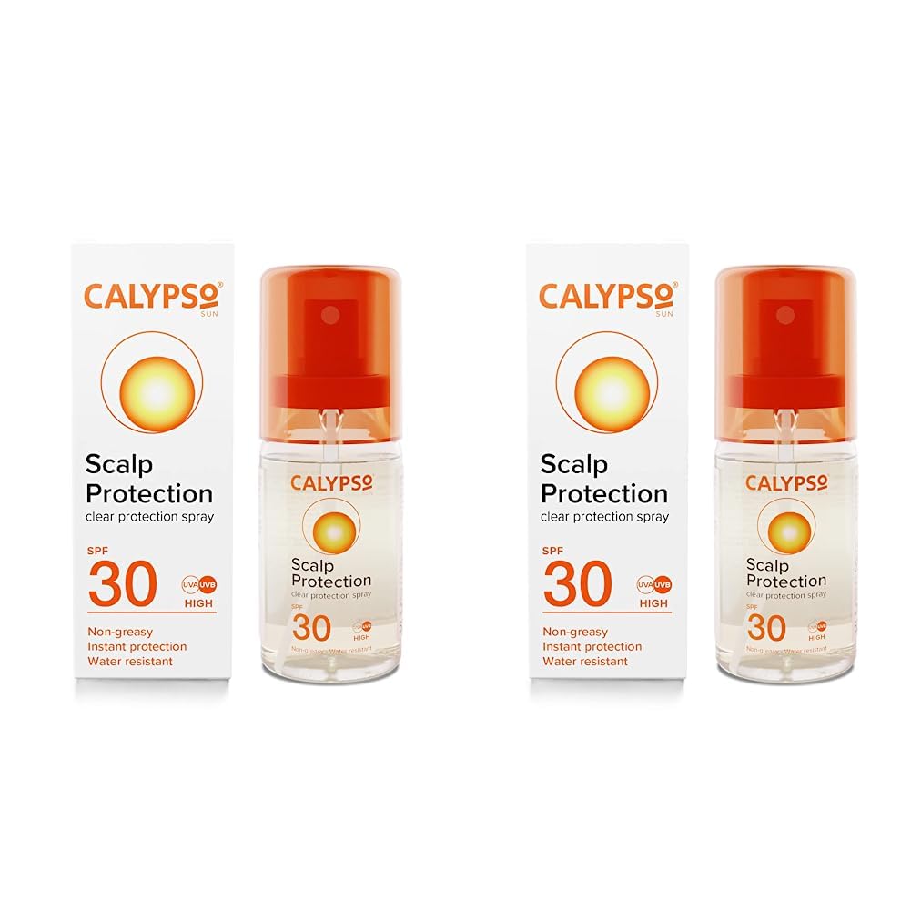 Calypso Hair & Scalp Protection Spray SPF30 Non Greasy High Protection ...