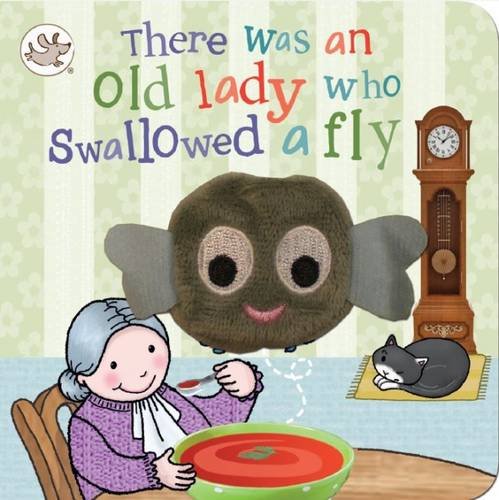 Finger Puppet Book There Was an Old Lady Who Swallowed a Fly: Amazon.co ...