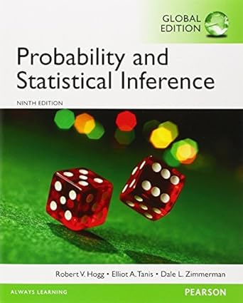 Probability and Statistical Inference, Global Edition by Hogg: unknown author: Amazon.com: Books