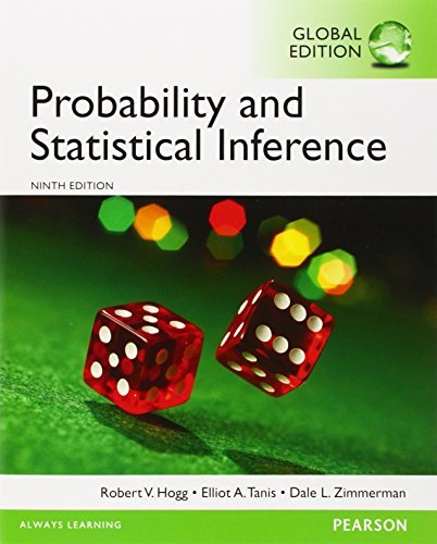 Probability and Statistical Inference, Global Edition by Hogg: unknown ...