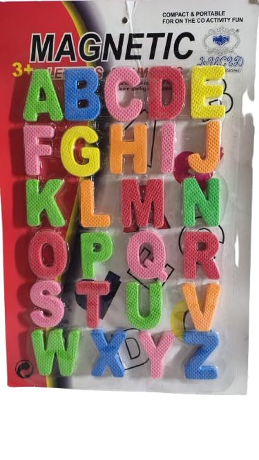 SBG Toys Magnetic Alphabet Letters for Kids, Compact & Portable, 26 ...
