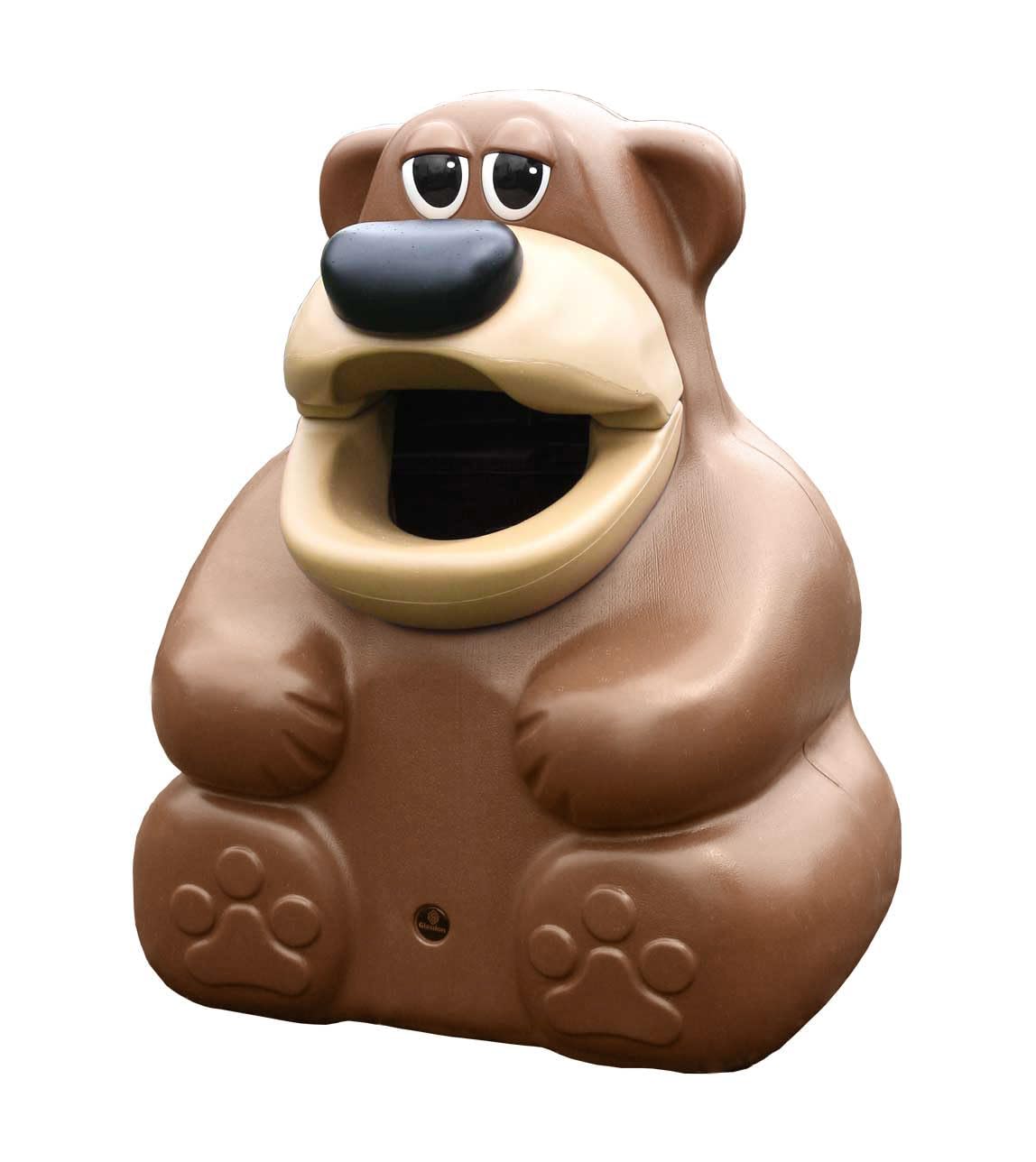 Amazon.com: Glasdon TidyBear™ Bear-Shaped Trash Can - 14 Gallon ...