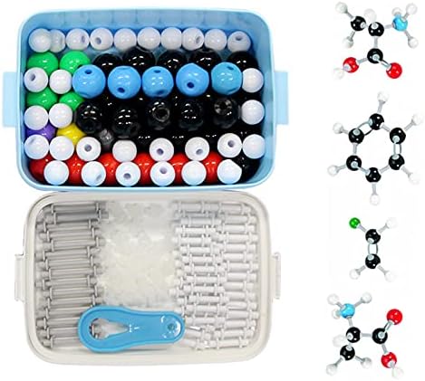 GHQSTY 155Pcs Molecular Model Kit, Organic Inorganic Chemistry ...