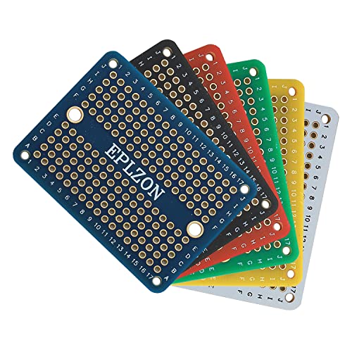 Snapklik.com : EPLZON Solderable Breadboard Mini PCB Board Gold-Plated ...
