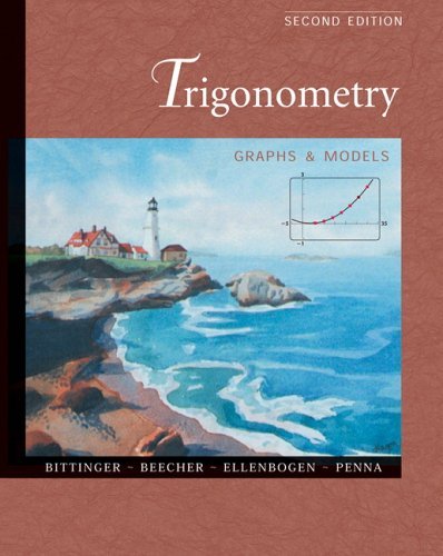 Buy Trigonometry: Graphs and Models with Graphing Calculator Manual ...
