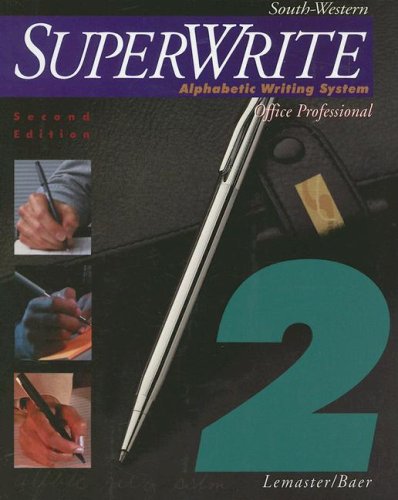 SuperWrite: Alphabetic Writing System, Office Professional, Volume Two ...