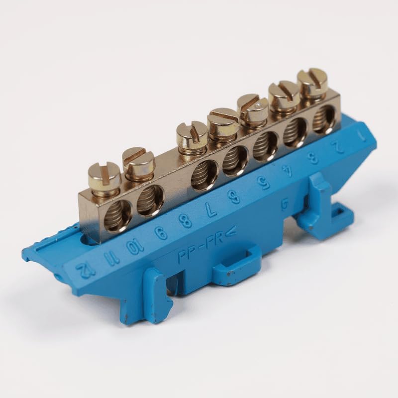 Daystar Solution DIN Rail Base Brass Neutral/Earth Link | Electrical ...