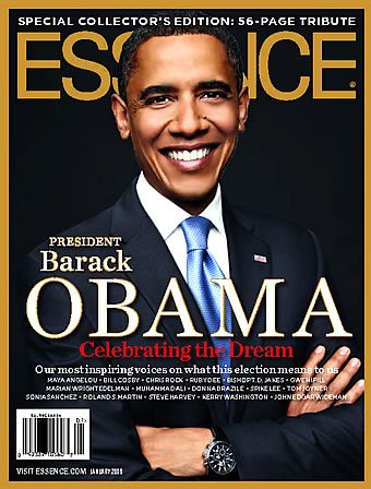 Essence Magazine: Barack Obama (January 2009): ESSENCE Magazine: Amazon ...