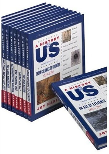 History of Us (11 Volume Set): Hakim, Joy: 9780195160567: Amazon.com: Books