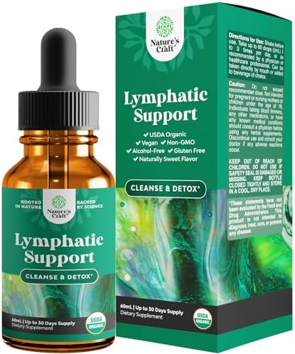 Amazon.com: Lymphatic Drainage Support Drops, Lymphatic Cleanse ...