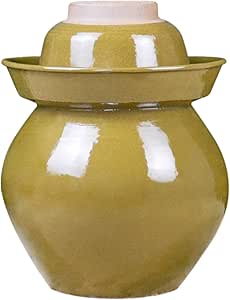Amazon.com: QPZK Traditional Chinese Porcelain Pickle Jar,Natural ...