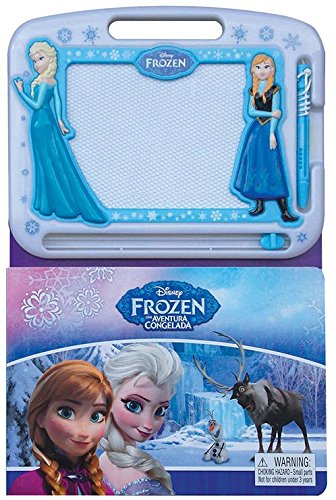 DISNEY FROZEN UNA AVENTURA CONGELADA C/PIZARRA Y PLUMA MAGN : Ine Eaves ...