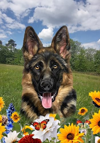 Amazon.com : German Shepherd - Best of Breed All-American Patriotic I ...