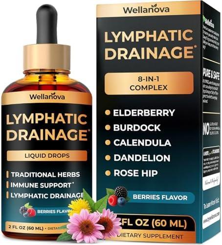 Amazon.com: Wellanova Lymphatic Drainage Supplement - Organic Liquid ...