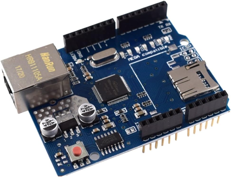 Amazon.com: Soaying 1 Piece W5100 Network Expansion Board SD Card Slot ...