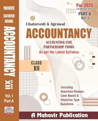 Buy ACCOUNTANCY CLASS XII PART A VOL.1 Accounting for Partnership Firms ...