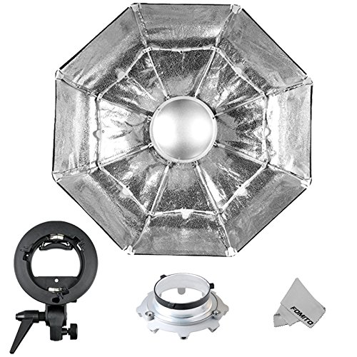 Buy Fomito Foldable Beauty Dish Softbox with Bowens inner Silver ...