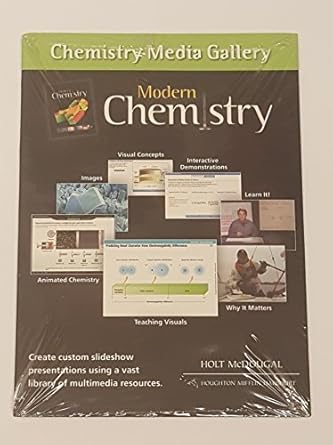 MODERN CHEMISTRY : Holt McDougal: Amazon.co.uk: Books