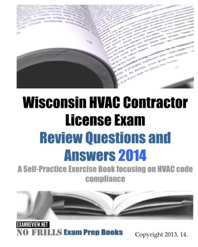 Buy Wisconsin Hvac Contractor License Exam Review Questions and Answers ...