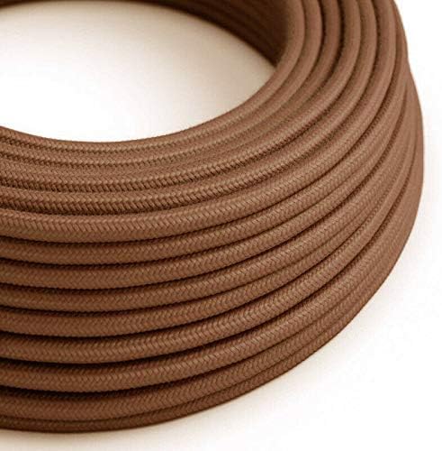 1M Fabric Covered Round Electrical Wire with 3 Conductors, 18 Gauge ...