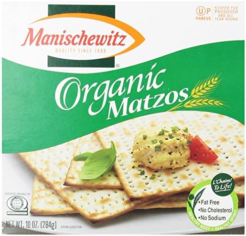 Amazon.com: Manischewitz Organic Matzo Cracker, 10 Ounce