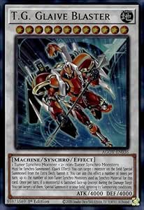 Amazon.com: T.G. Glaive Blaster - AGOV-EN036 - Ultra Rare - 1st Edition : Toys & Games