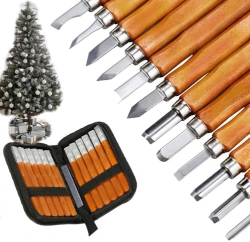 Power Grip Carving Chisels Sets, Five Piece Set by MIKISYO (Japan ...